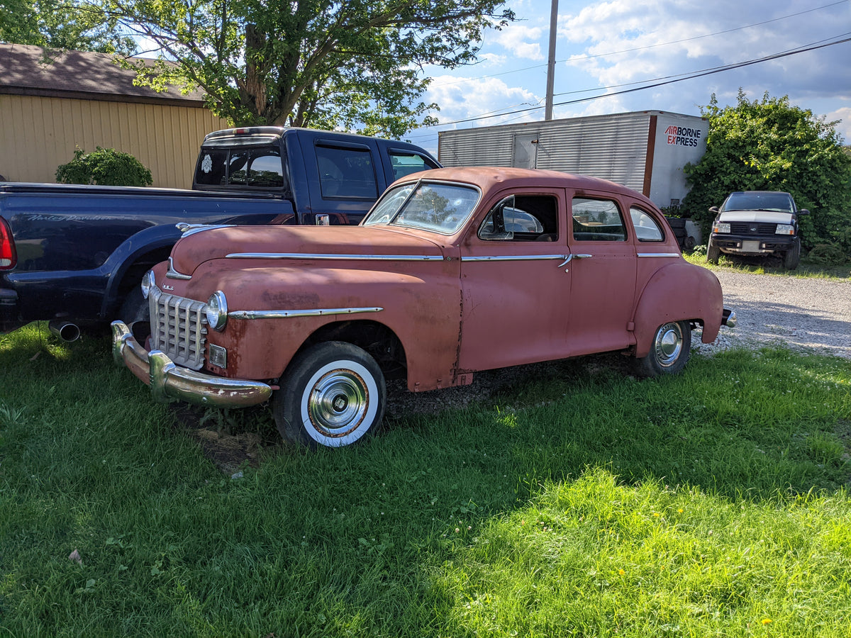 1948 Dodge D24 Custom Deluxe parts car– FatMan's Garage, LLC