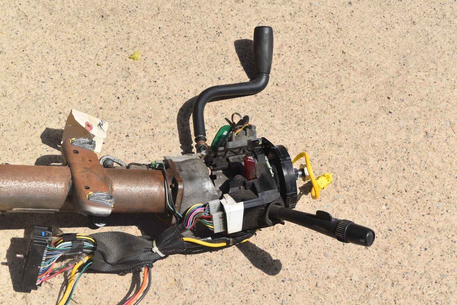 01 02 Chevy Silverado Driver Steering Column Shift Cruise Control Fact ...