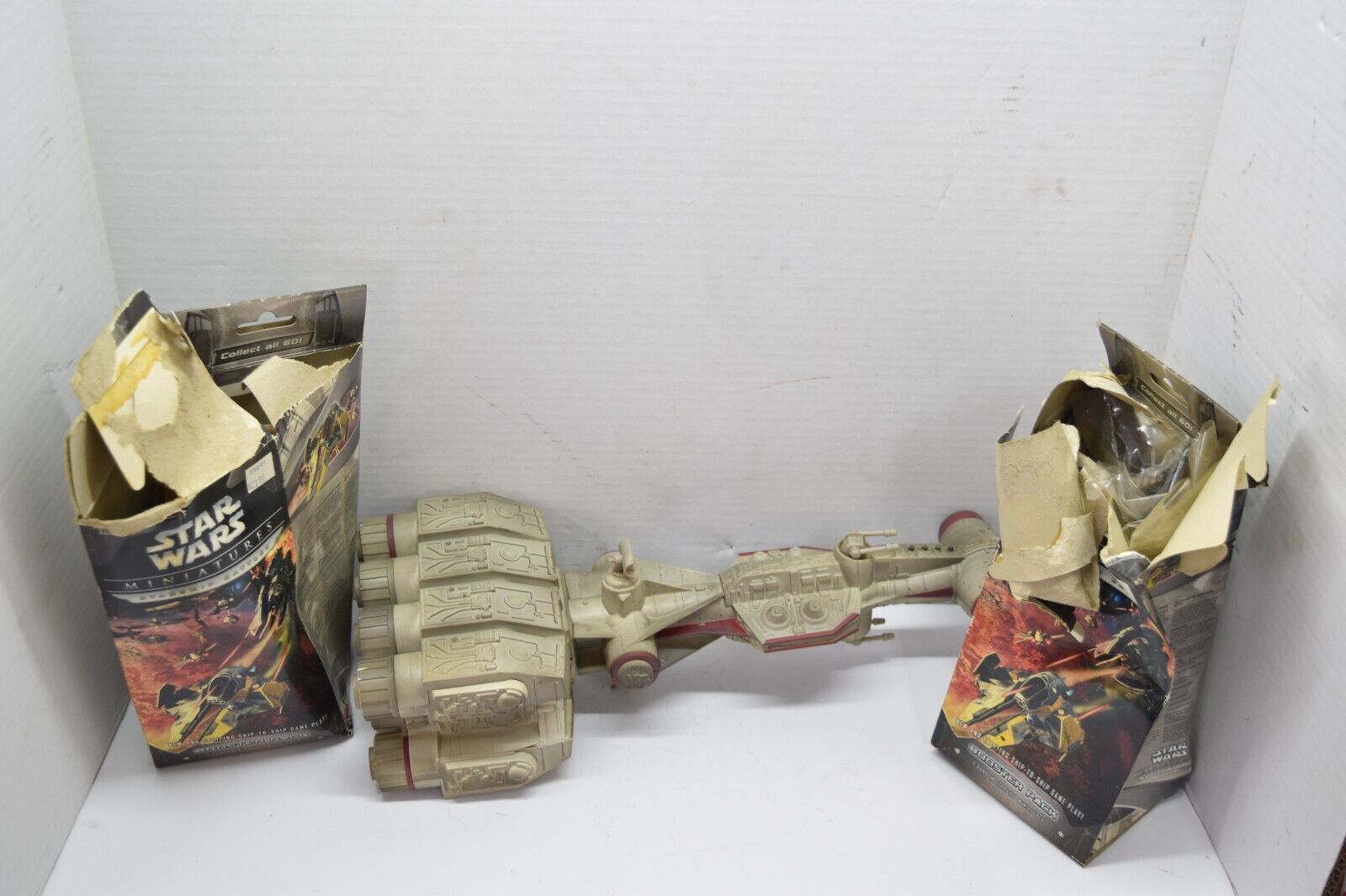Star Wars minifigure miniatures lot early star wars booster pack 13210 ...