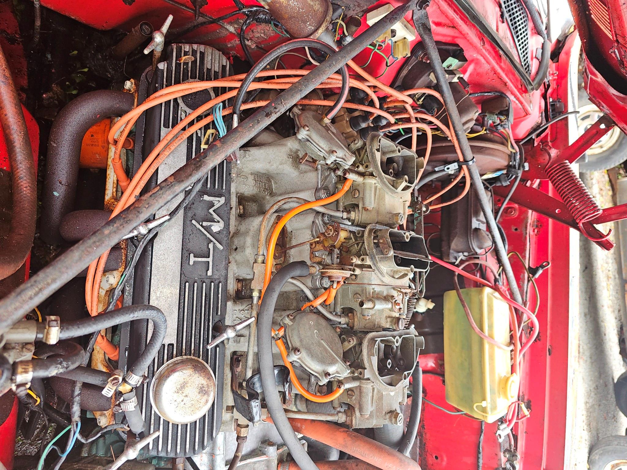 1970 Mopar 340 Six 6 Pack T/A TA AAR Cuda Intake Manifold Carburetor C ...