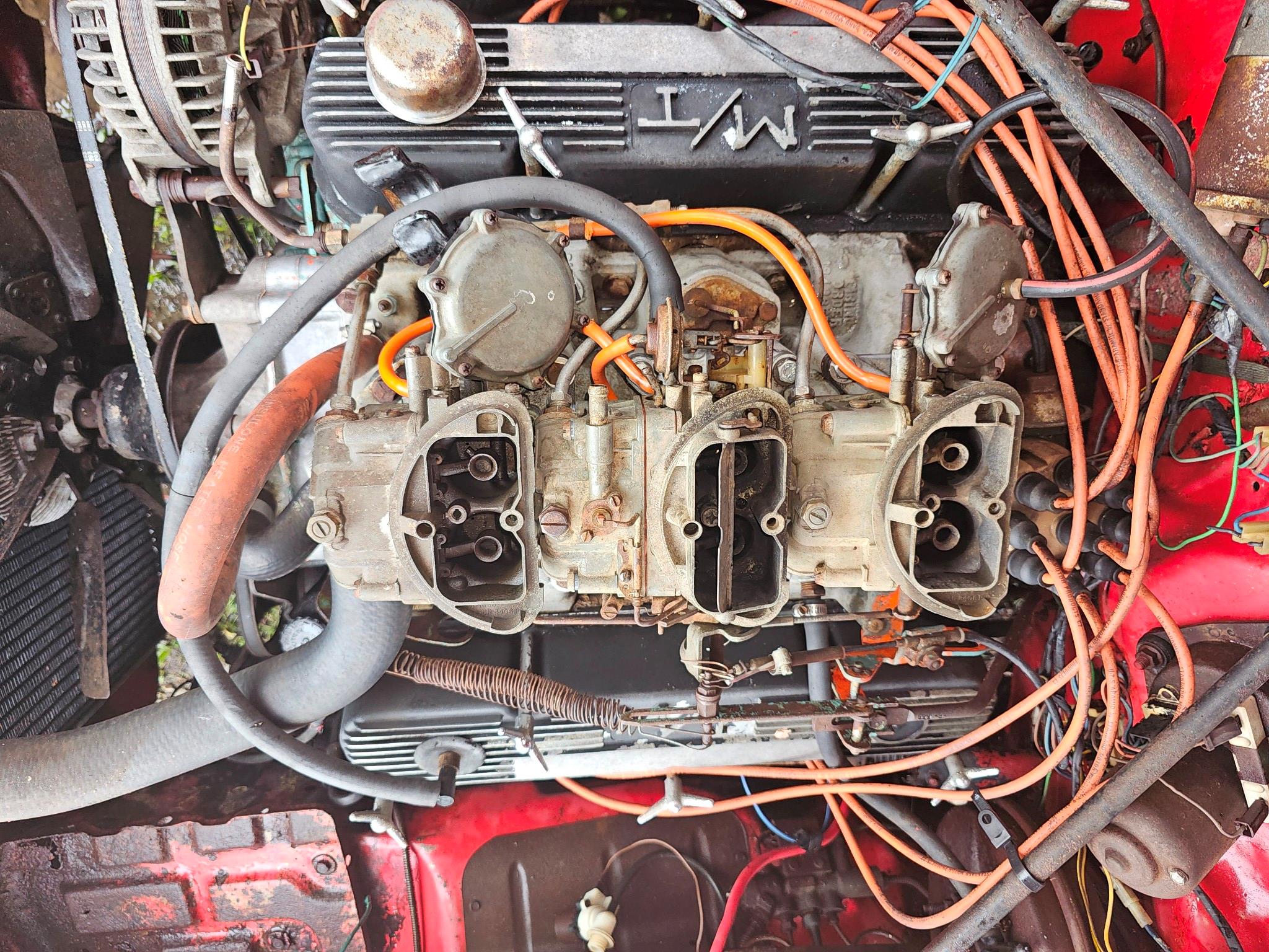 1970 Mopar 340 Six 6 Pack T/A TA AAR Cuda Intake Manifold Carburetor C ...