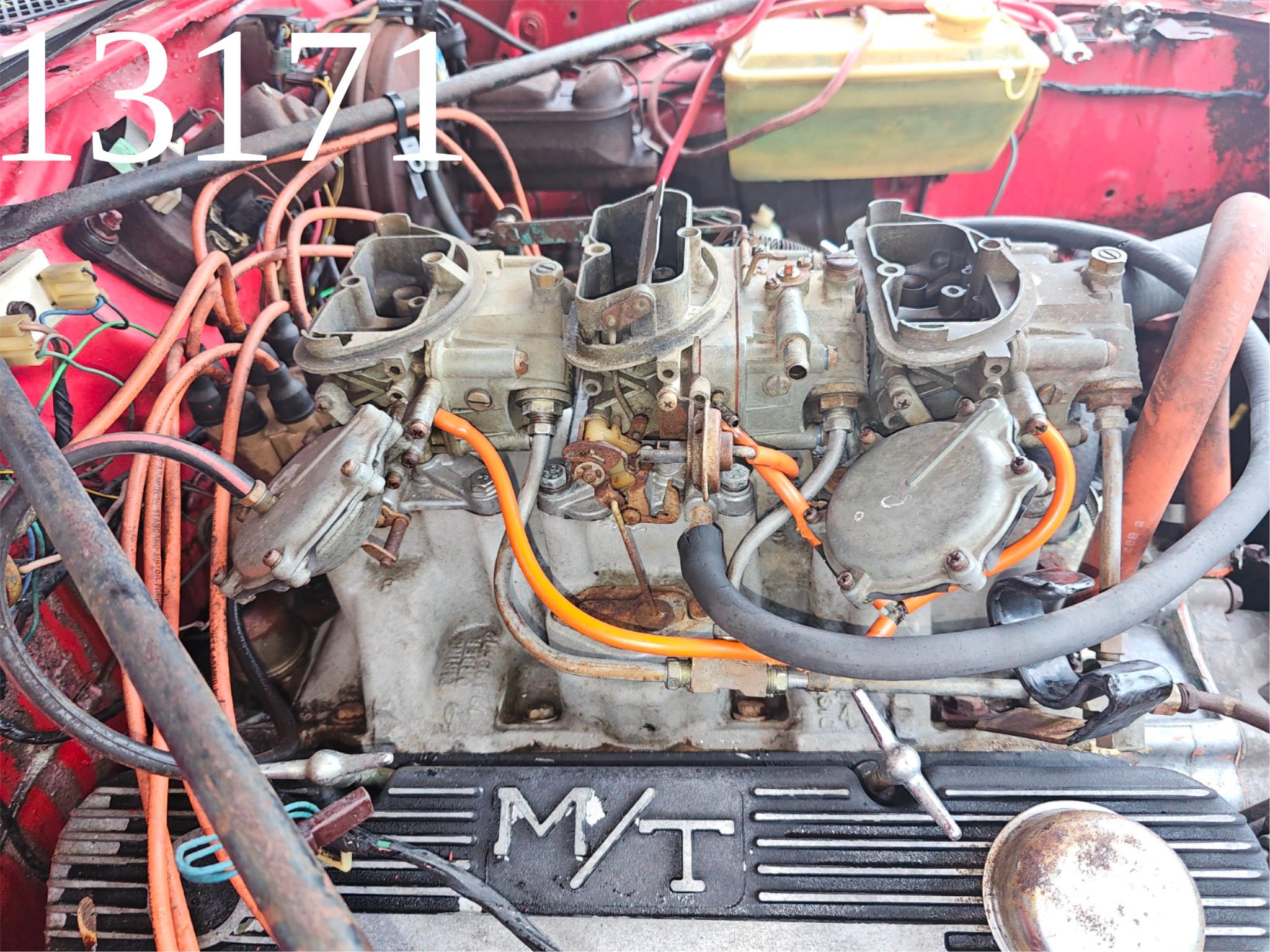 1970 Mopar 340 Six 6 Pack T/A TA AAR Cuda Intake Manifold Carburetor C ...