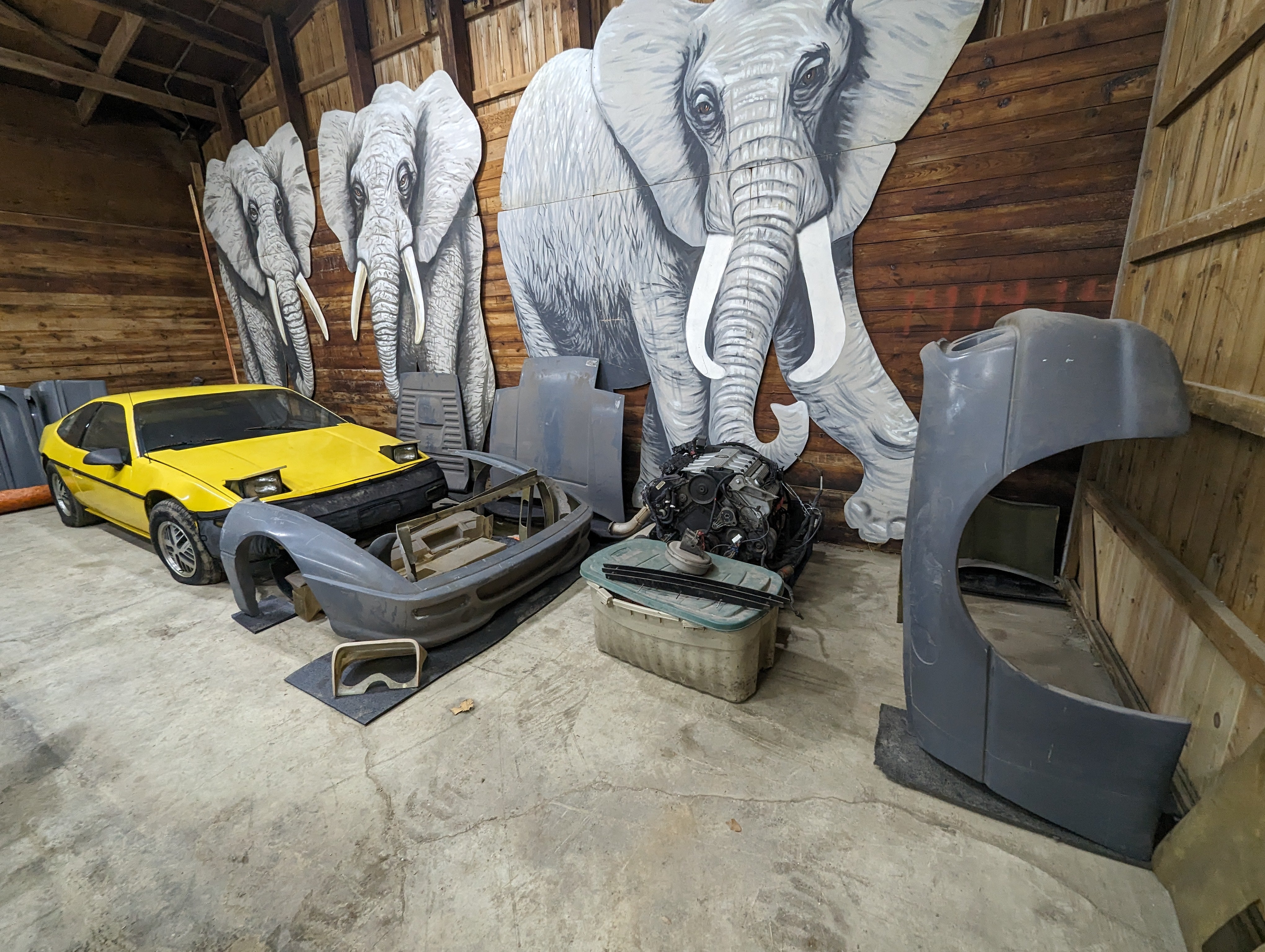 Sold!! Ferrari F355 Spider Replica kit car with 1988 Pontiac Fierro GT ...