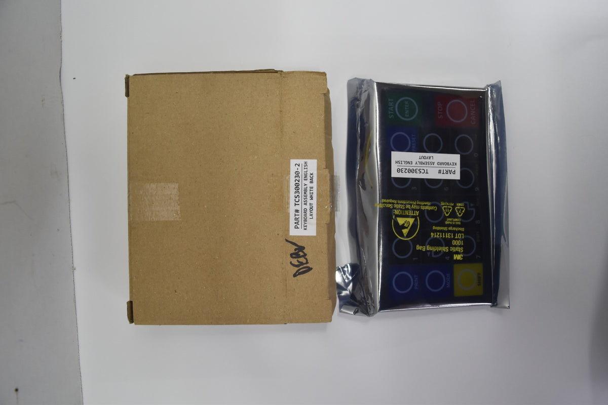Total Control Systems Keyboard Assembly English TCS3000 TCS300230-2 Wh ...