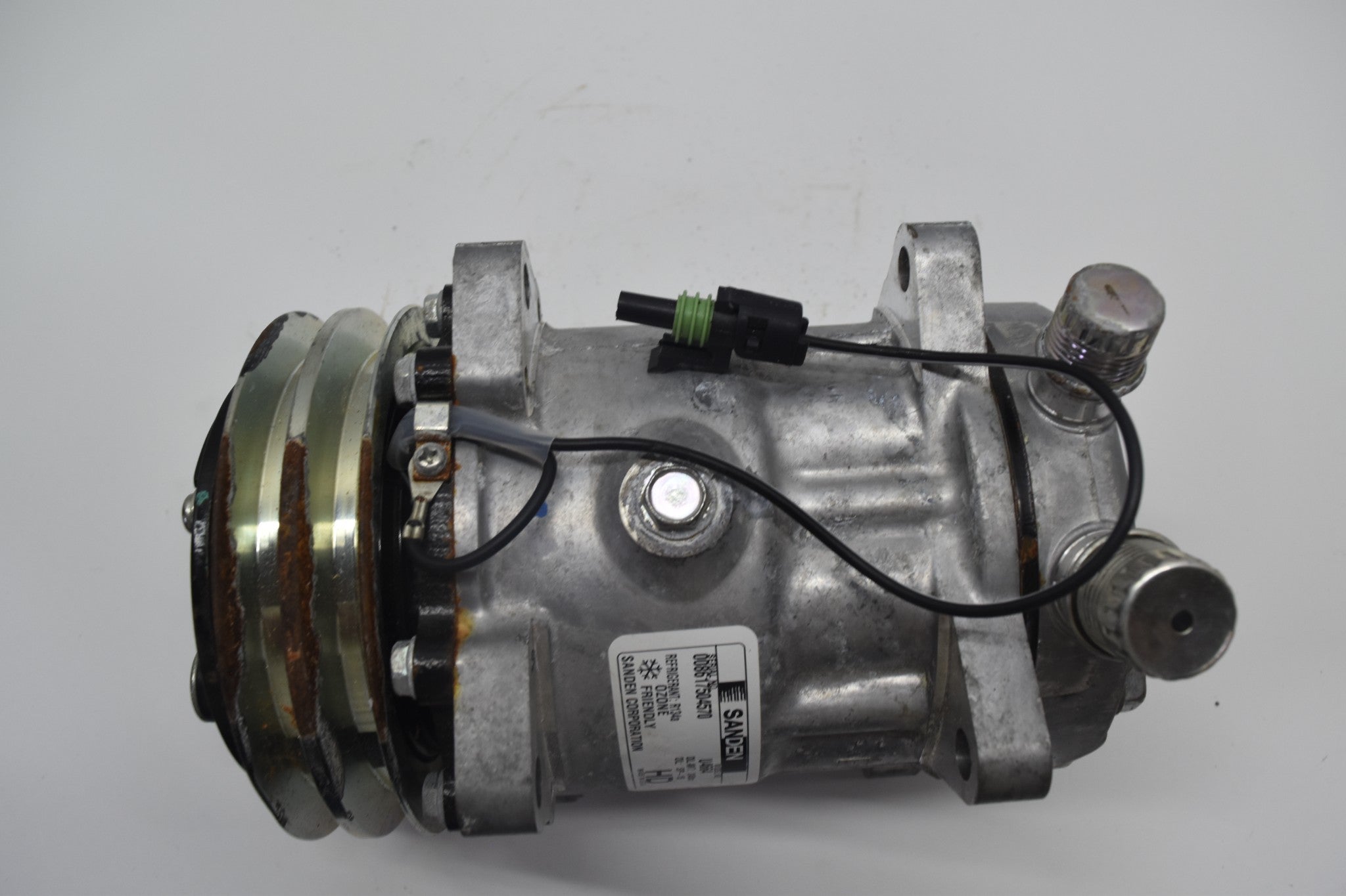 Sanden U4664 Model 2 Groove AC Compressor Multi Fit 008617504570 ...