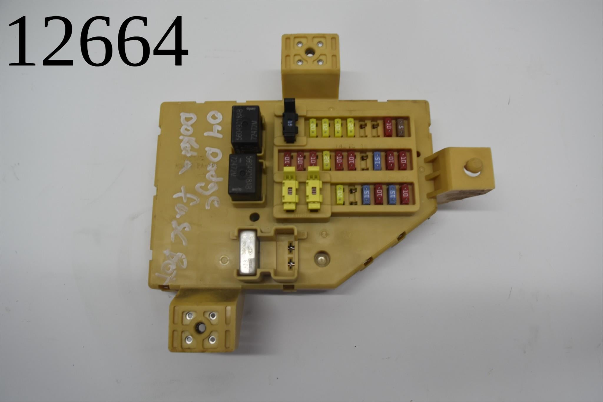 2002 2003 2004 Dodge Dakota Dash Junction Box Relay Fuse Panel 02 03 0 ...