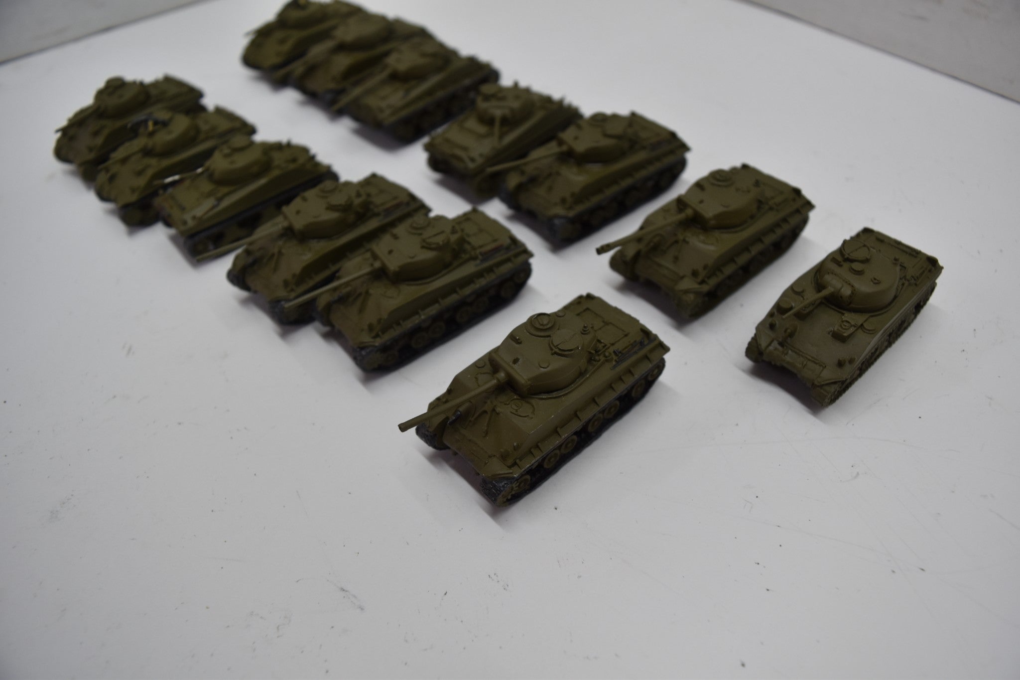Lot of 13 American Sherman Tank Tanks Models WW1 WW2 Miniatures– FatMan ...
