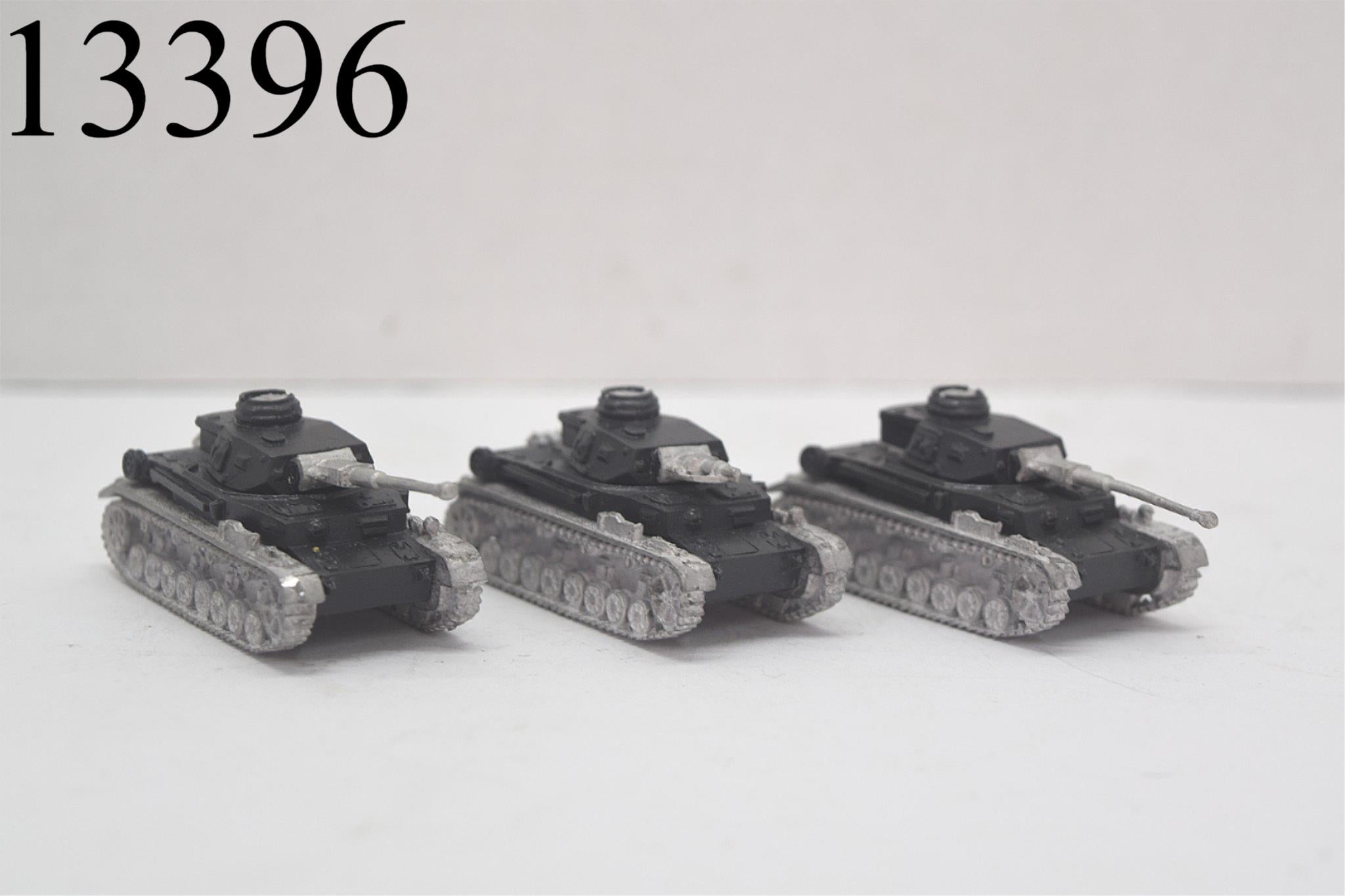 Flames of War World War 2 WW2 German Panzer Tank Lot of 3 Diecast Meta ...