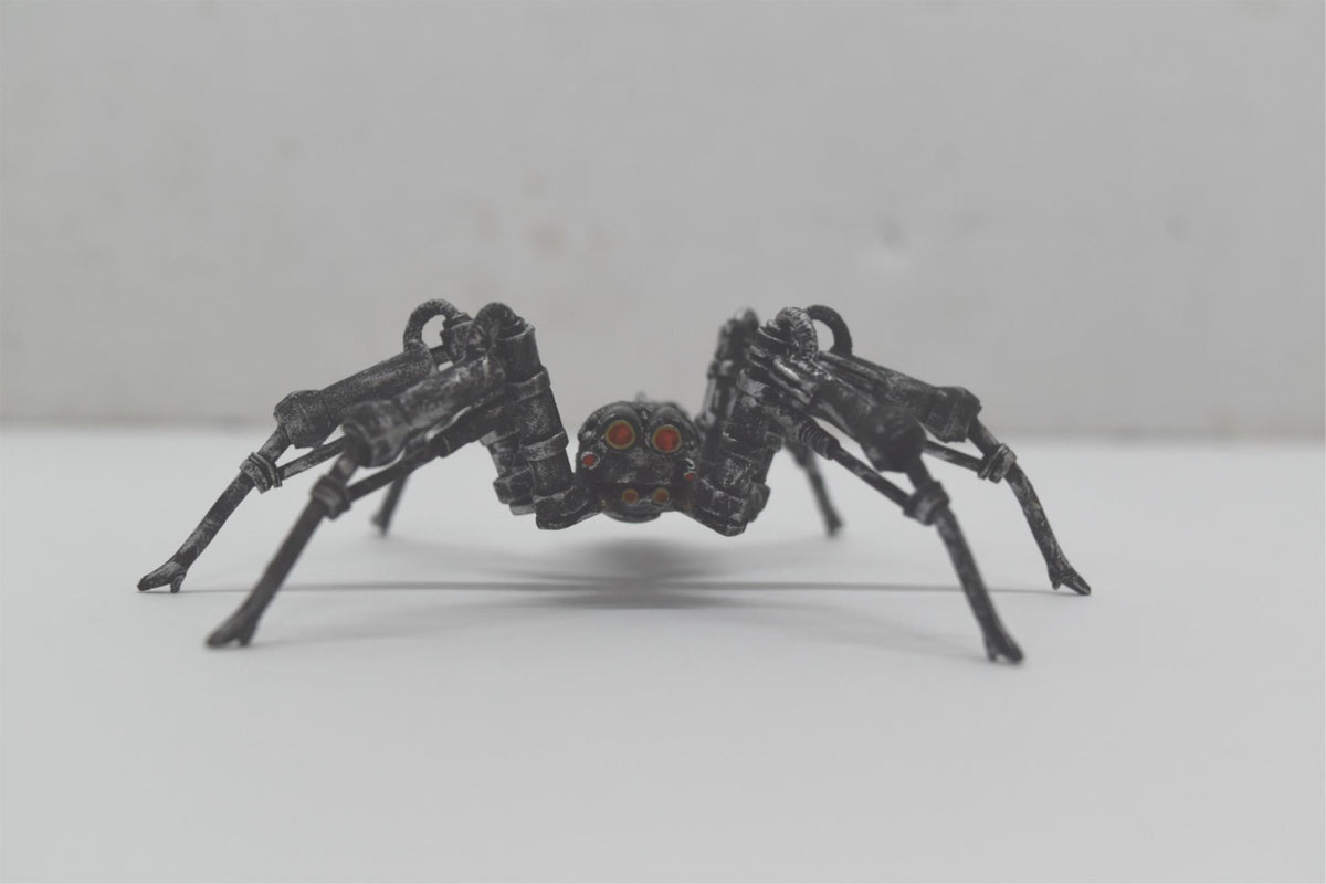 METAL Vintage D&D Warhammer 40K Cyber Cyborg Robot Golem Spider Miniat ...