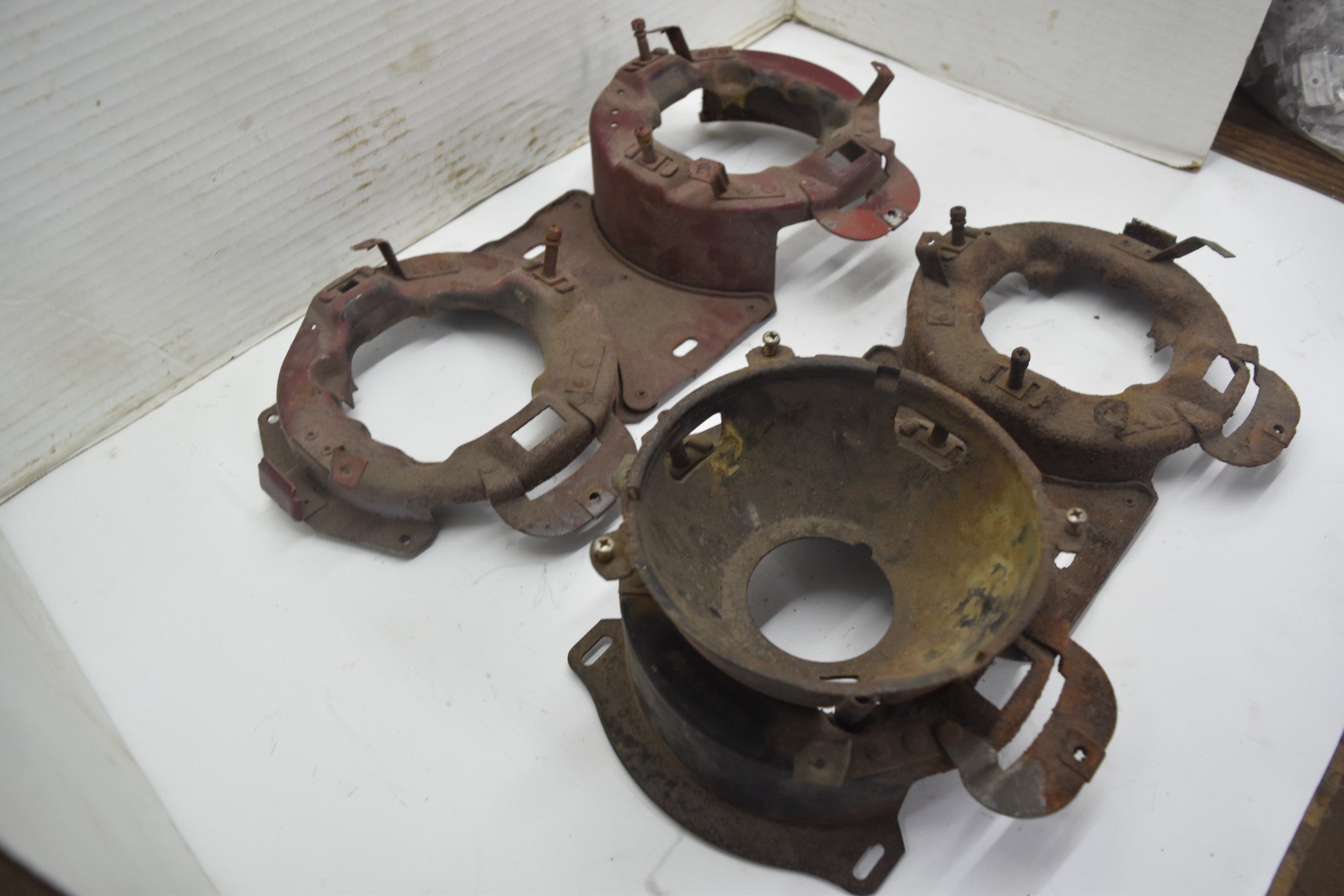 1964 Ford Galaxie Left Right Headlight Bucket Assembly Housing Pair 64 ...