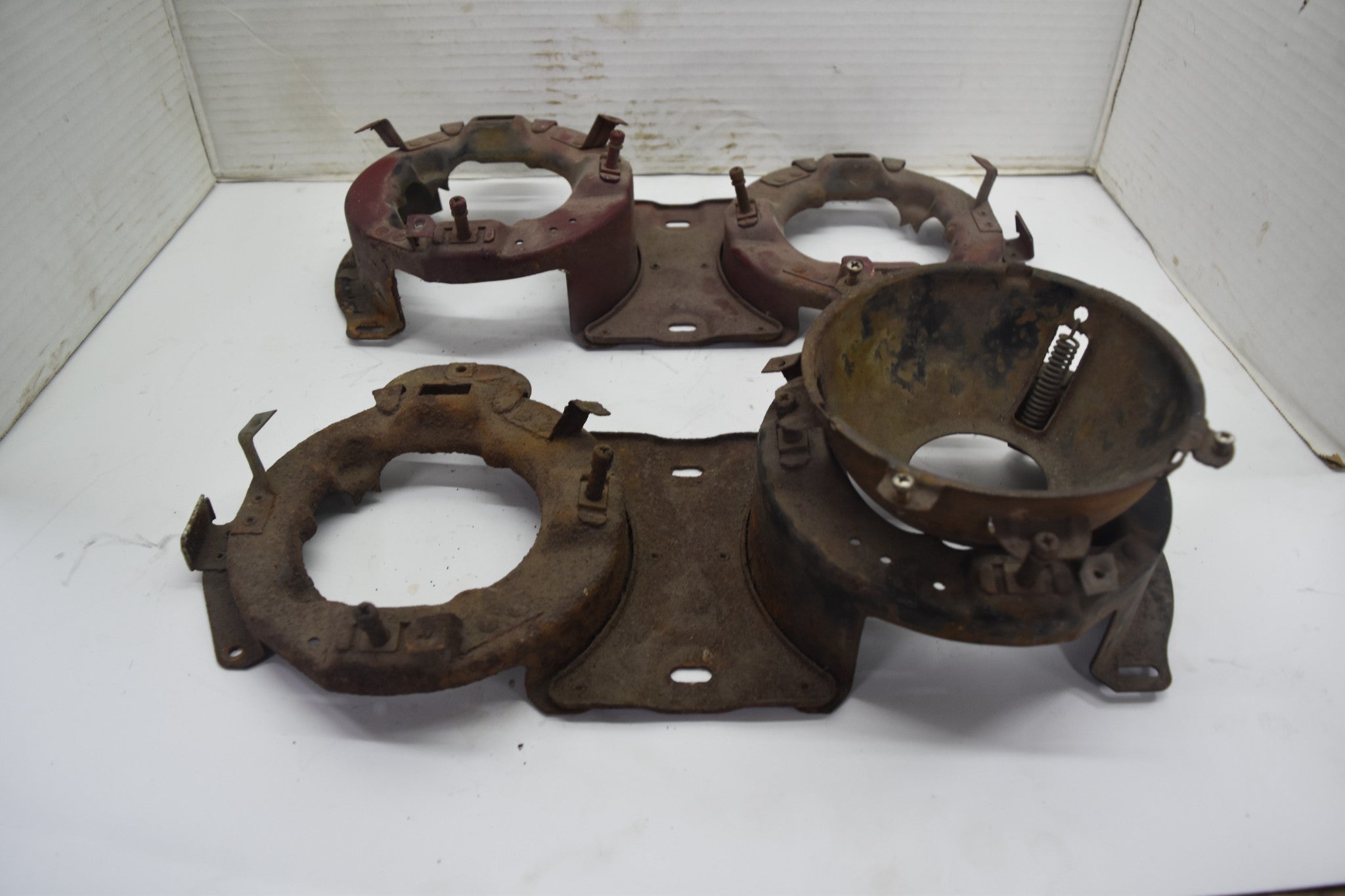 1964 Ford Galaxie Left Right Headlight Bucket Assembly Housing Pair 64 ...