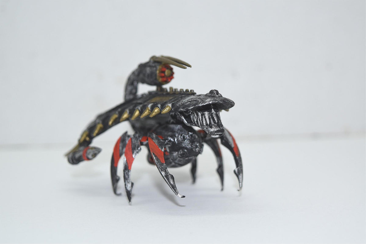 METAL Vintage Warhammer 40K D&D Roach Bug Scorpion Cyborg Robot Miniat ...