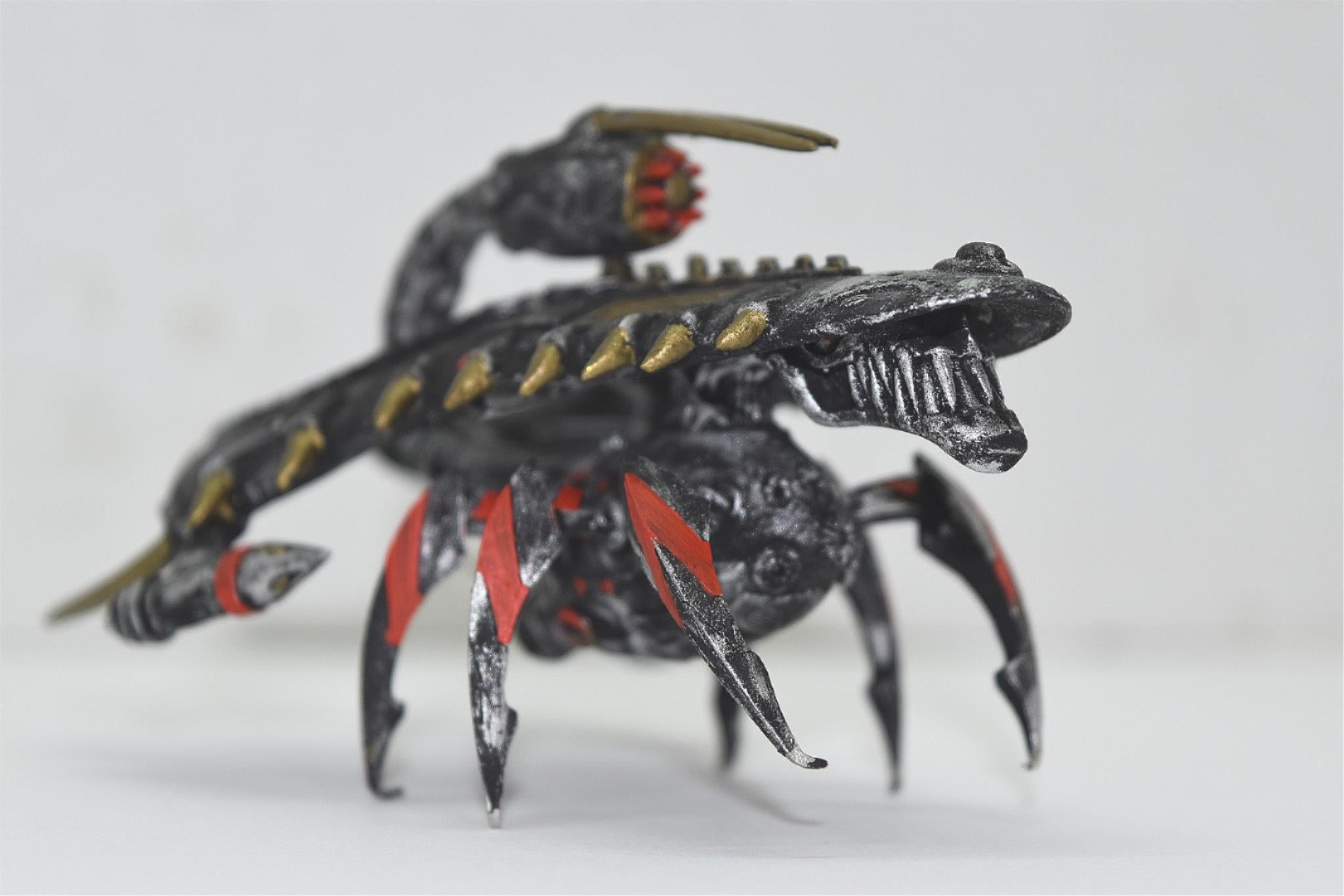 METAL Vintage Warhammer 40K D&D Roach Bug Scorpion Cyborg Robot Miniat ...