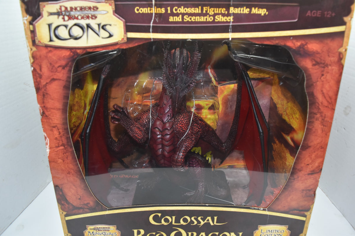 Dungeons And Dragons Colossal Red Dragon Limited Edition Miniature ...