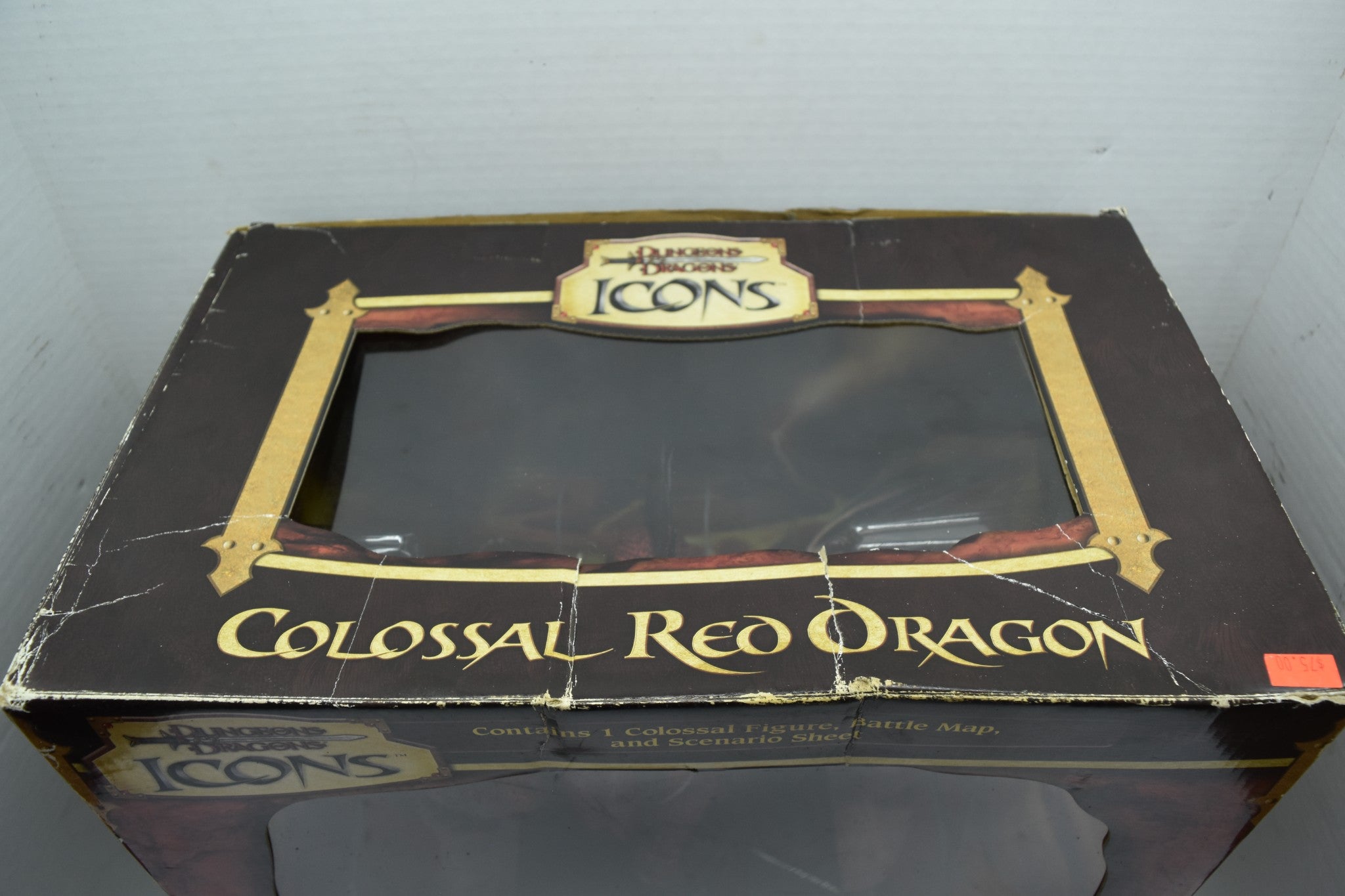 Dungeons And Dragons Colossal Red Dragon Limited Edition Miniature ...