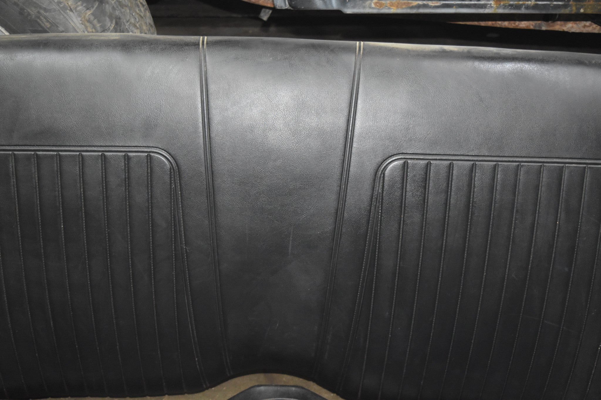 1967 1968 1969 Chevy Camaro Rear Seats Black Standard Long 53" 67 68 6 ...