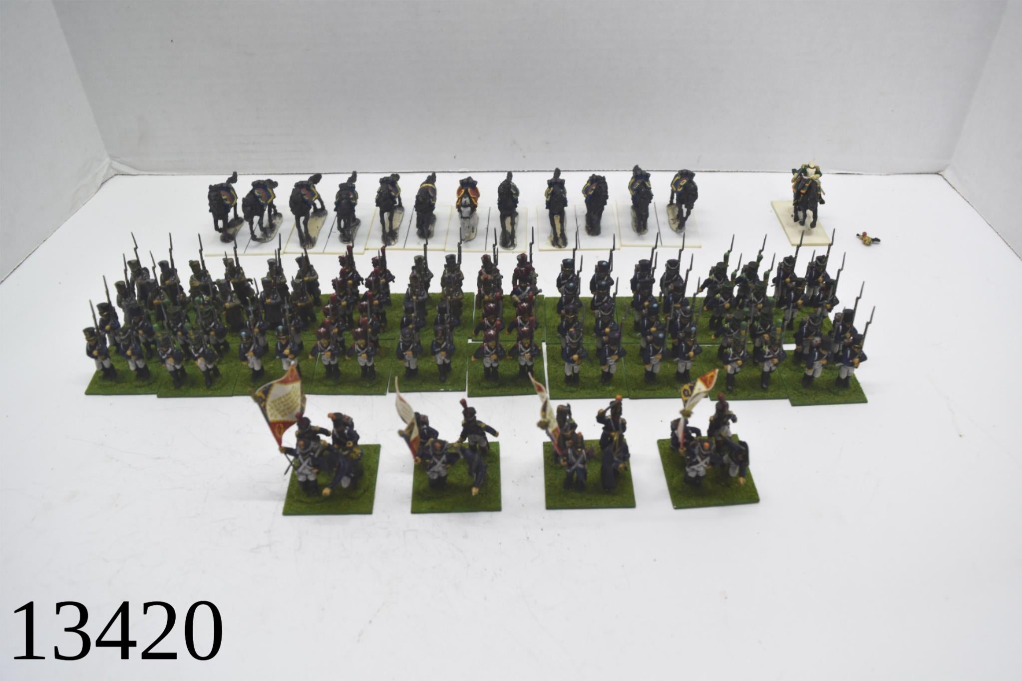 Warlord Games Lot of 109 Painted Napoleonic Army Napoleon Army War Min ...
