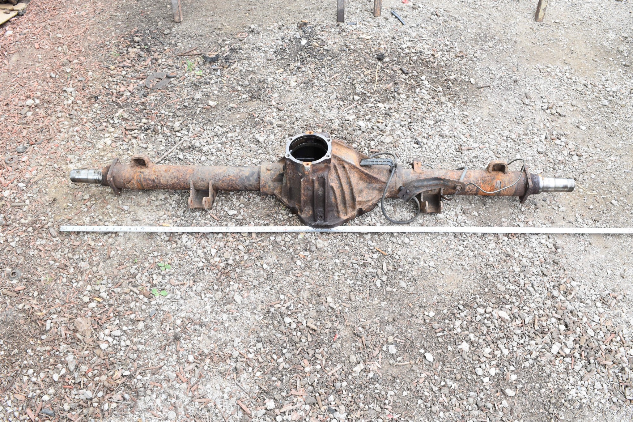 Drum Brake GM 14 Bolt 10.5" Rear Axle Diff Housing Full Floater Float ...