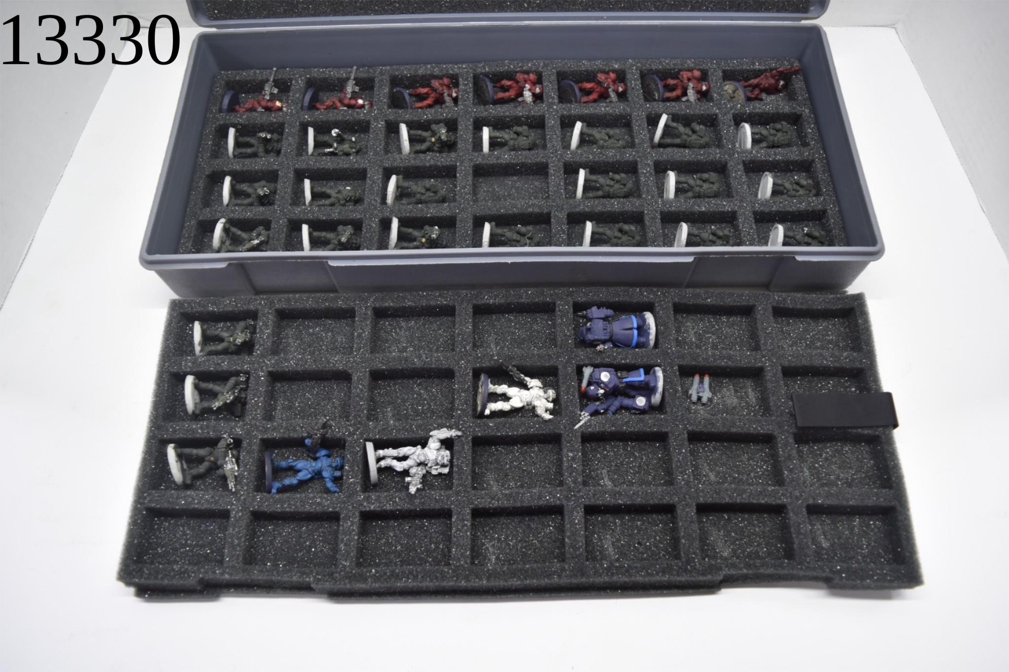 Classic Legions Of Steel Lot of 35 Soldiers Infranite RAFM Miniatures ...