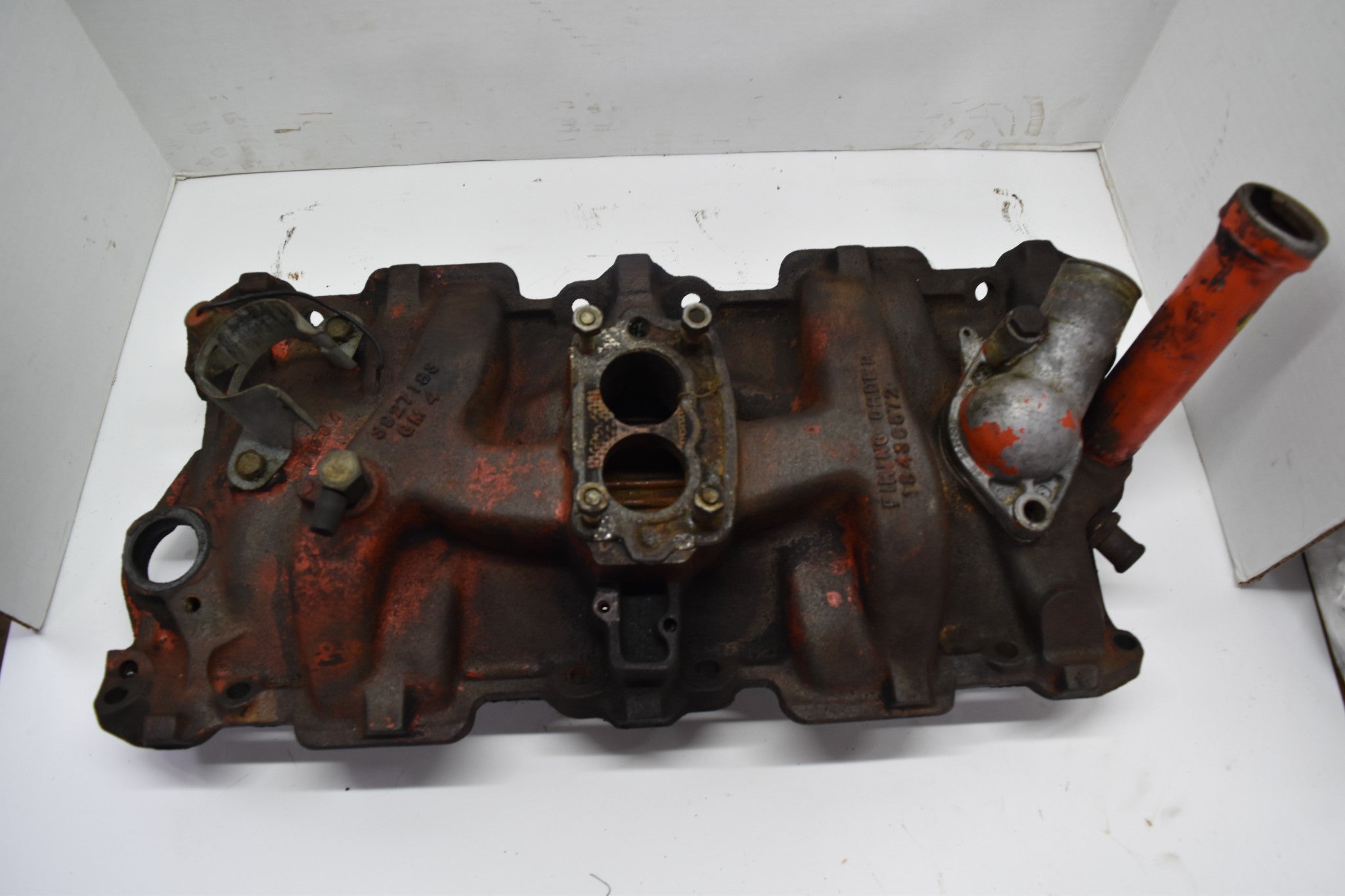 1970 Chevrolet SBC 2 BBL Barrel Intake Manifold Camaro Chevrolet 70 39 ...