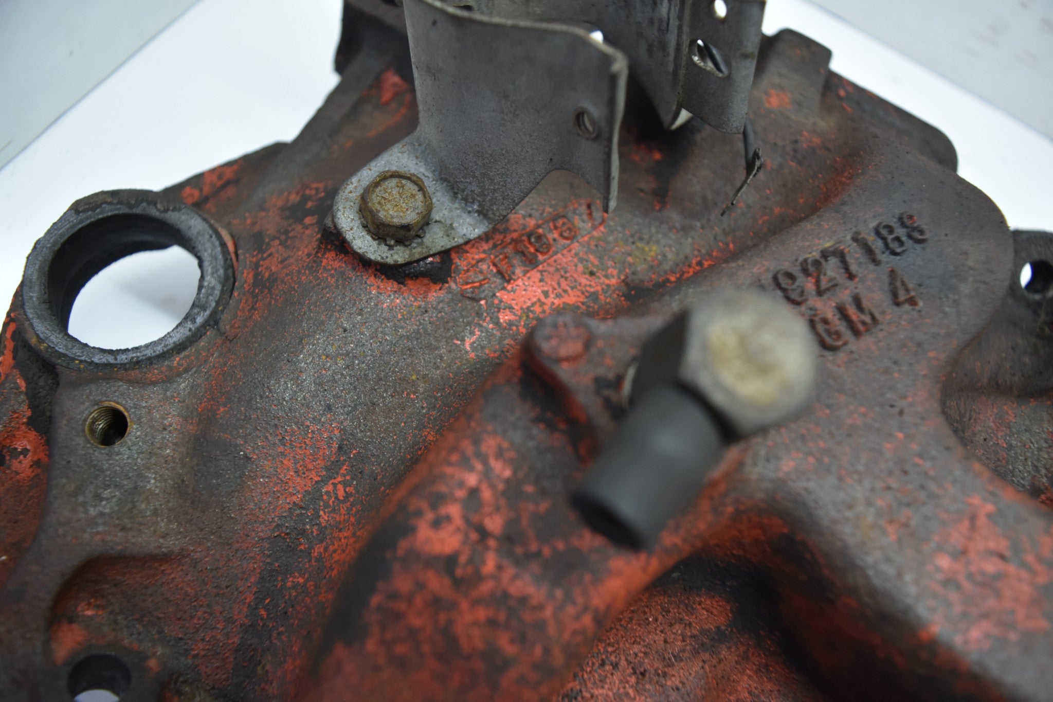 1970 Chevrolet SBC 2 BBL Barrel Intake Manifold Camaro Chevrolet 70 39 ...