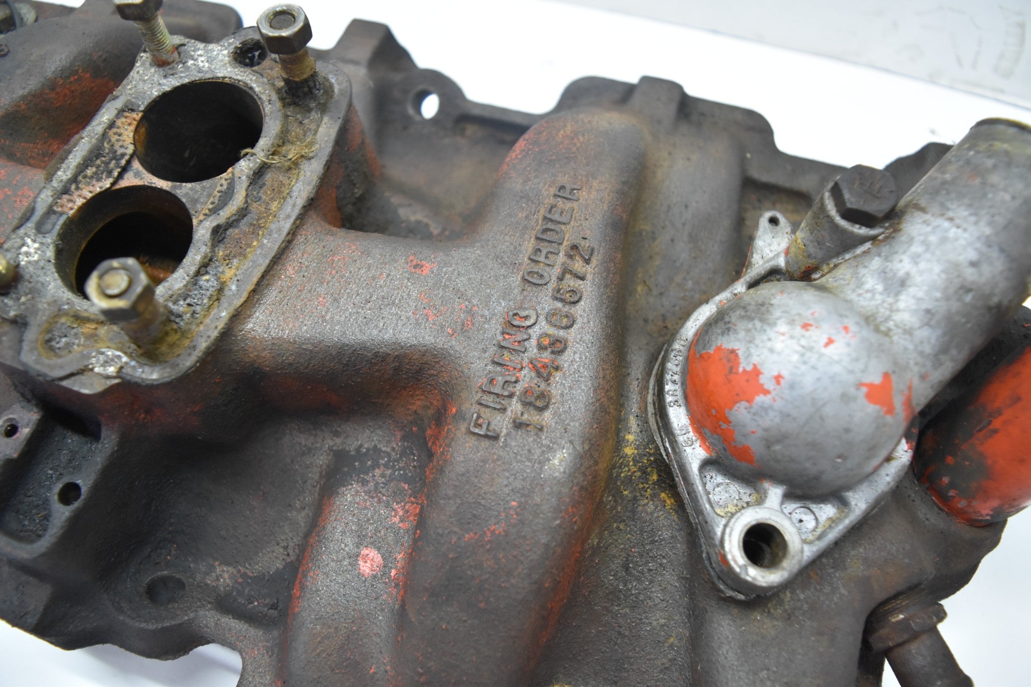 1970 Chevrolet SBC 2 BBL Barrel Intake Manifold Camaro Chevrolet 70 39 ...