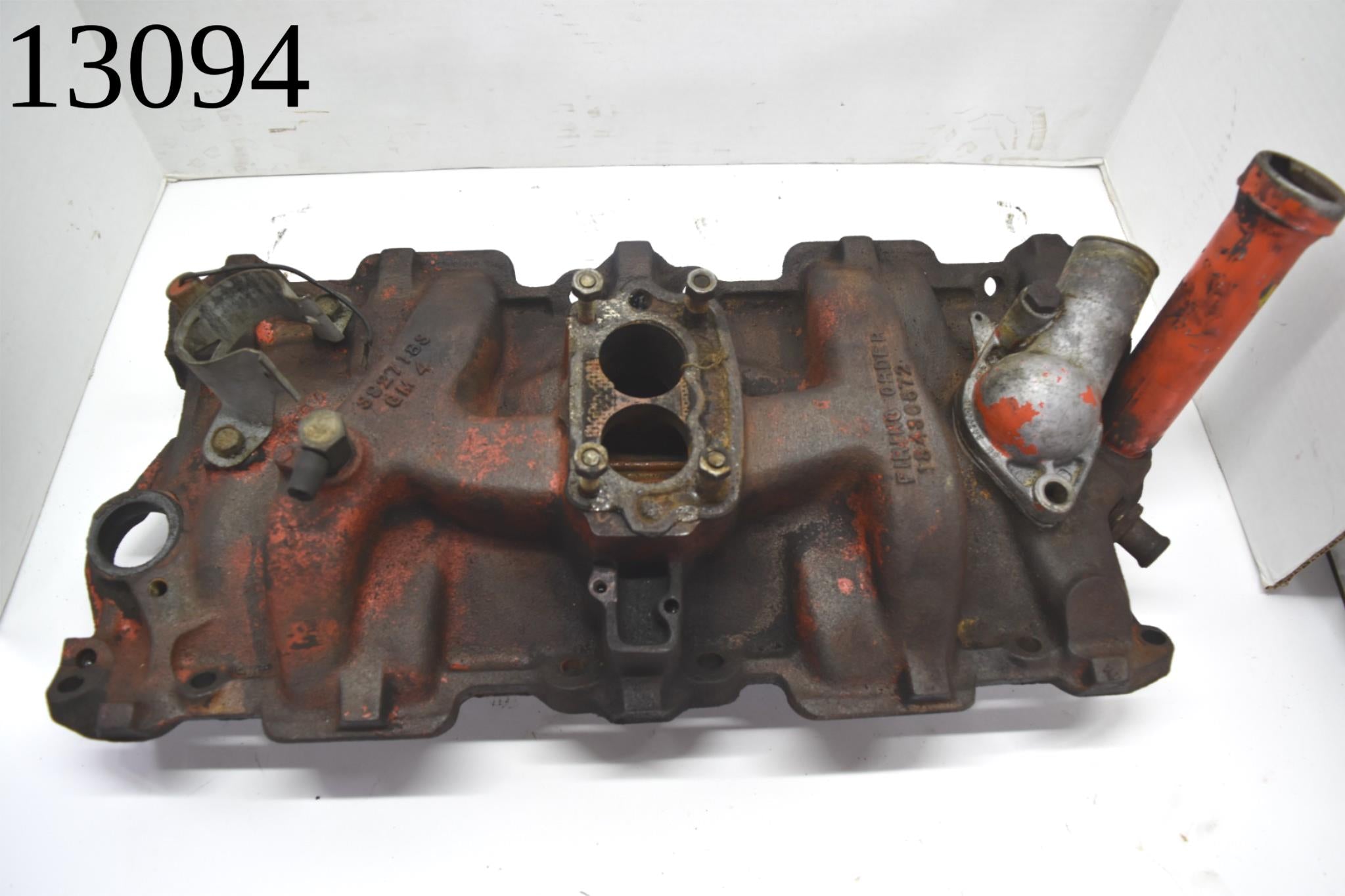 1970 Chevrolet SBC 2 BBL Barrel Intake Manifold Camaro Chevrolet 70 39 ...