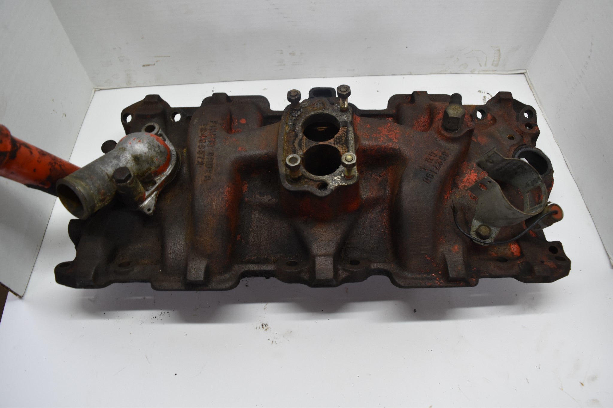 1970 Chevrolet SBC 2 BBL Barrel Intake Manifold Camaro Chevrolet 70 39– FatMan's Garage, LLC