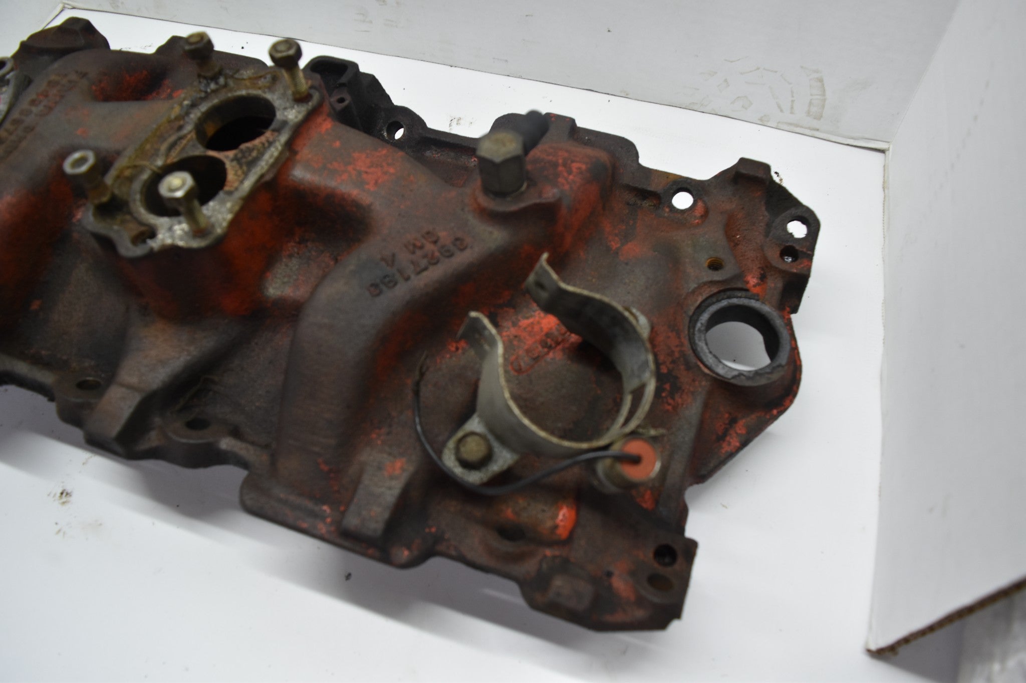 1970 Chevrolet SBC 2 BBL Barrel Intake Manifold Camaro Chevrolet 70 39 ...