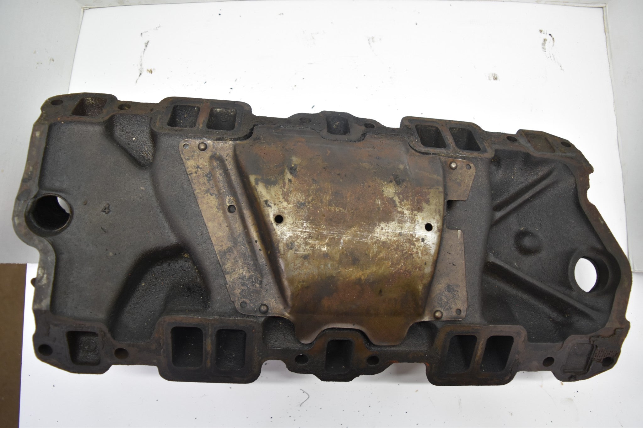 1970 Chevrolet SBC 2 BBL Barrel Intake Manifold Camaro Chevrolet 70 39 ...