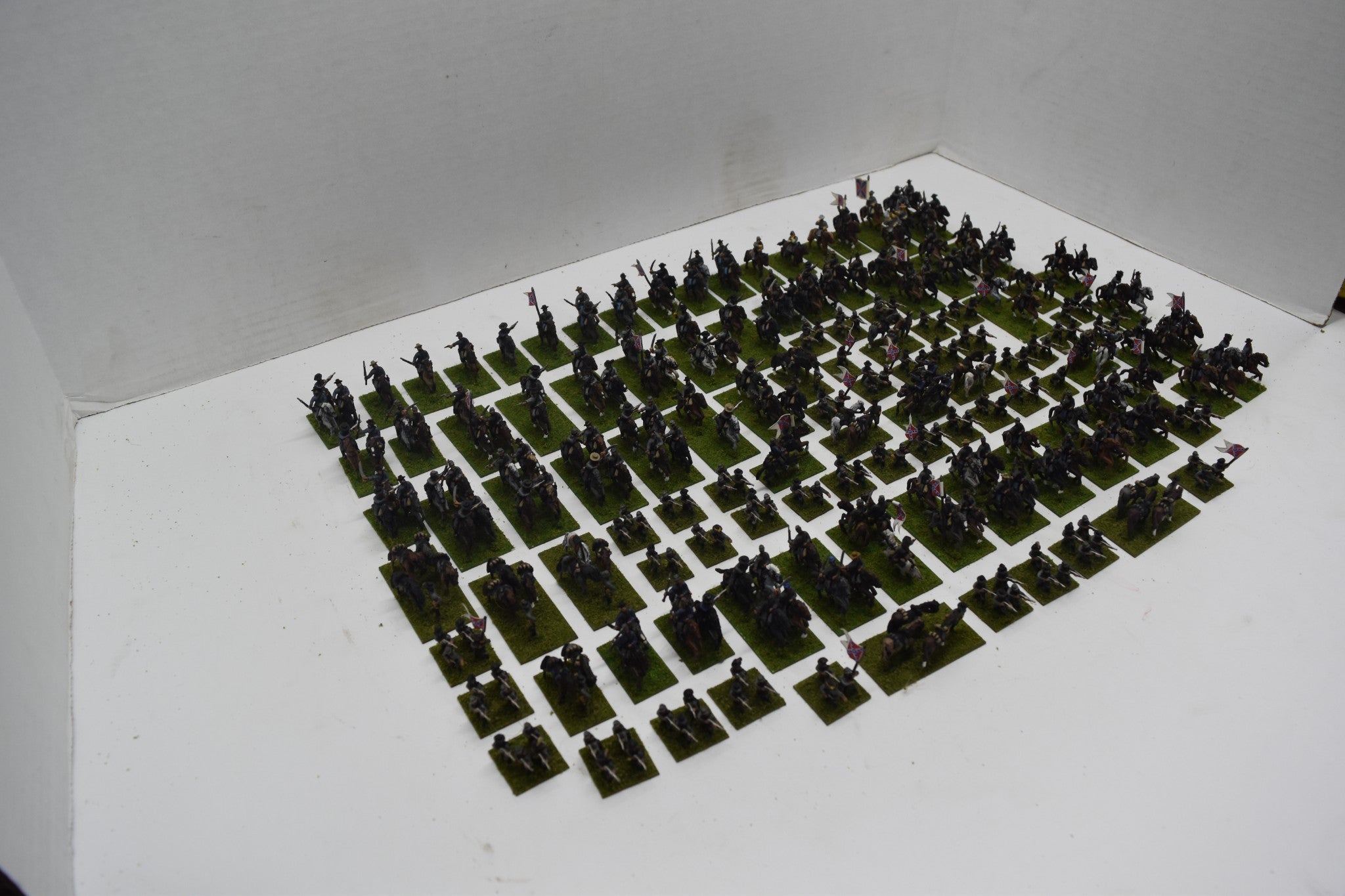 15 MM Civil War Miniature Army Lot Of Hundreds Soldiers Army Horse ...