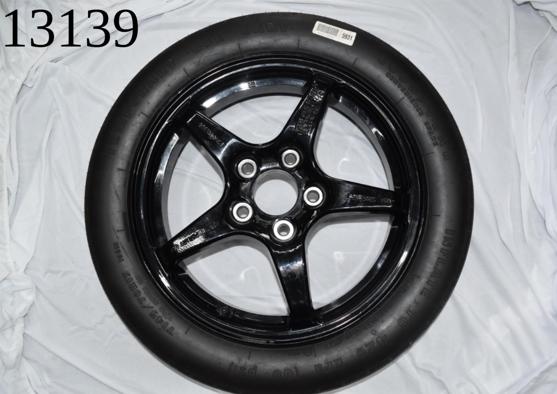 2004 2005 2006 Pontiac GTO LS1 LS2 Spare Tire 17x4 Wheel Rim 92156731 ...