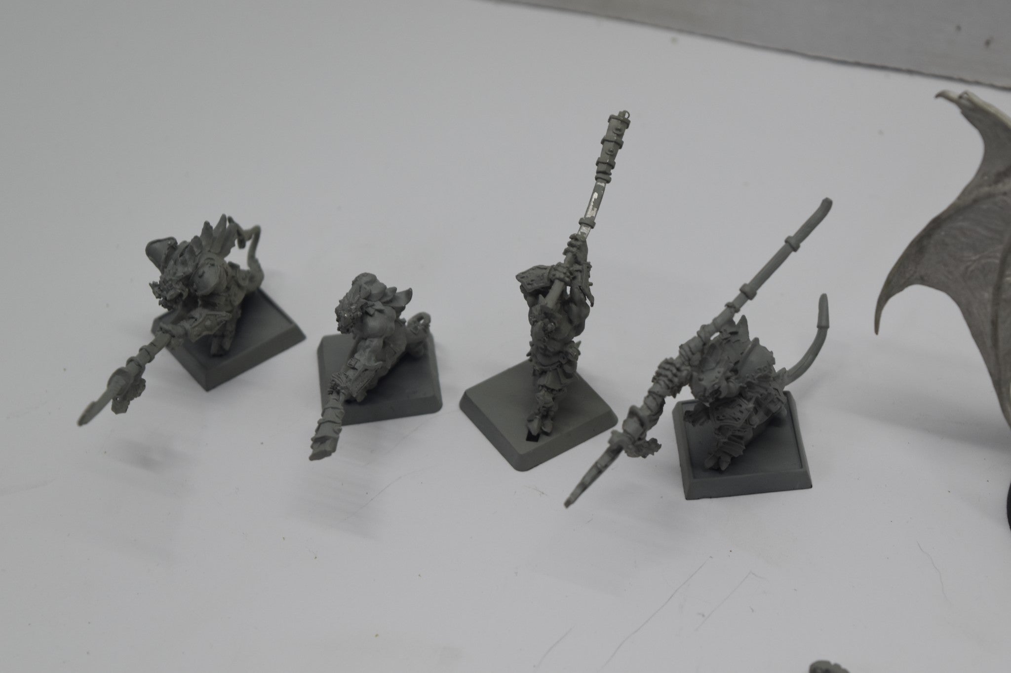 Lot Of 10 Reaper Miniatures Metal Dungeons and Dragons Goblins Demon W ...