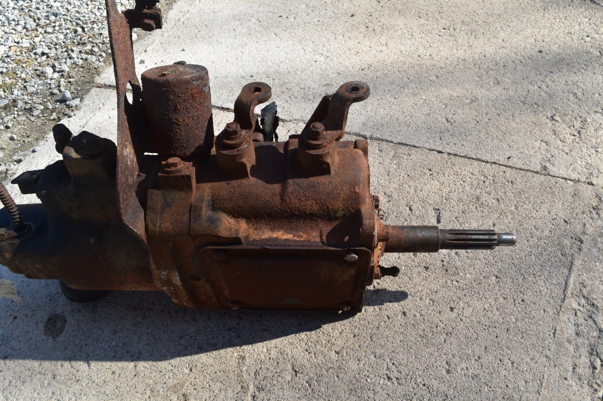 1953 Willys Aerolark Borg Warner T96-1B Manual 3 Speed Overdrive Trans ...