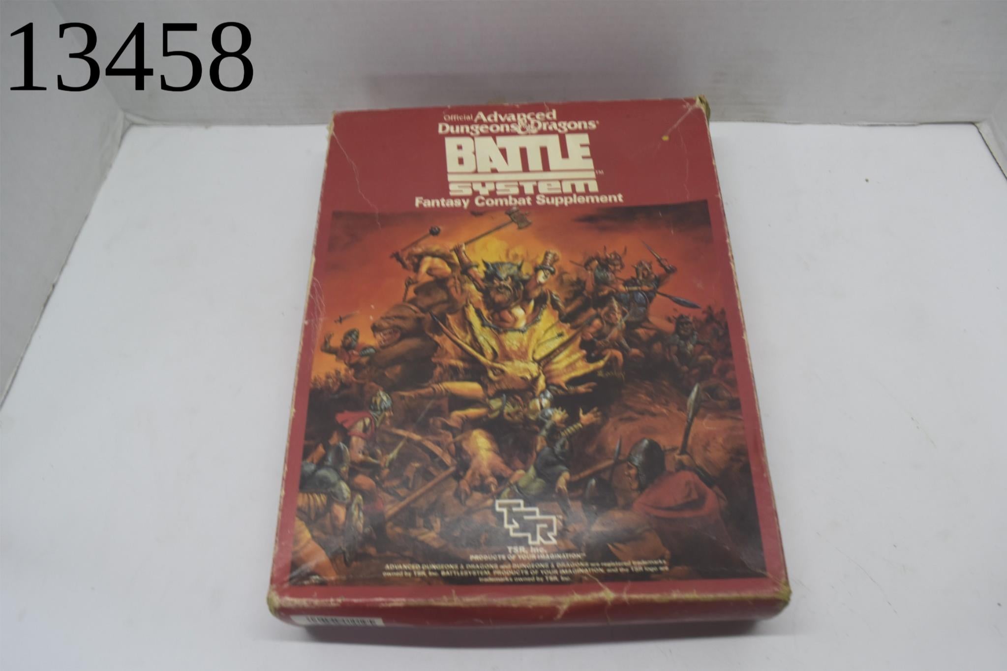 Advanced Dungeons And Dragons Battle System Fantasy Combat Supplement ...