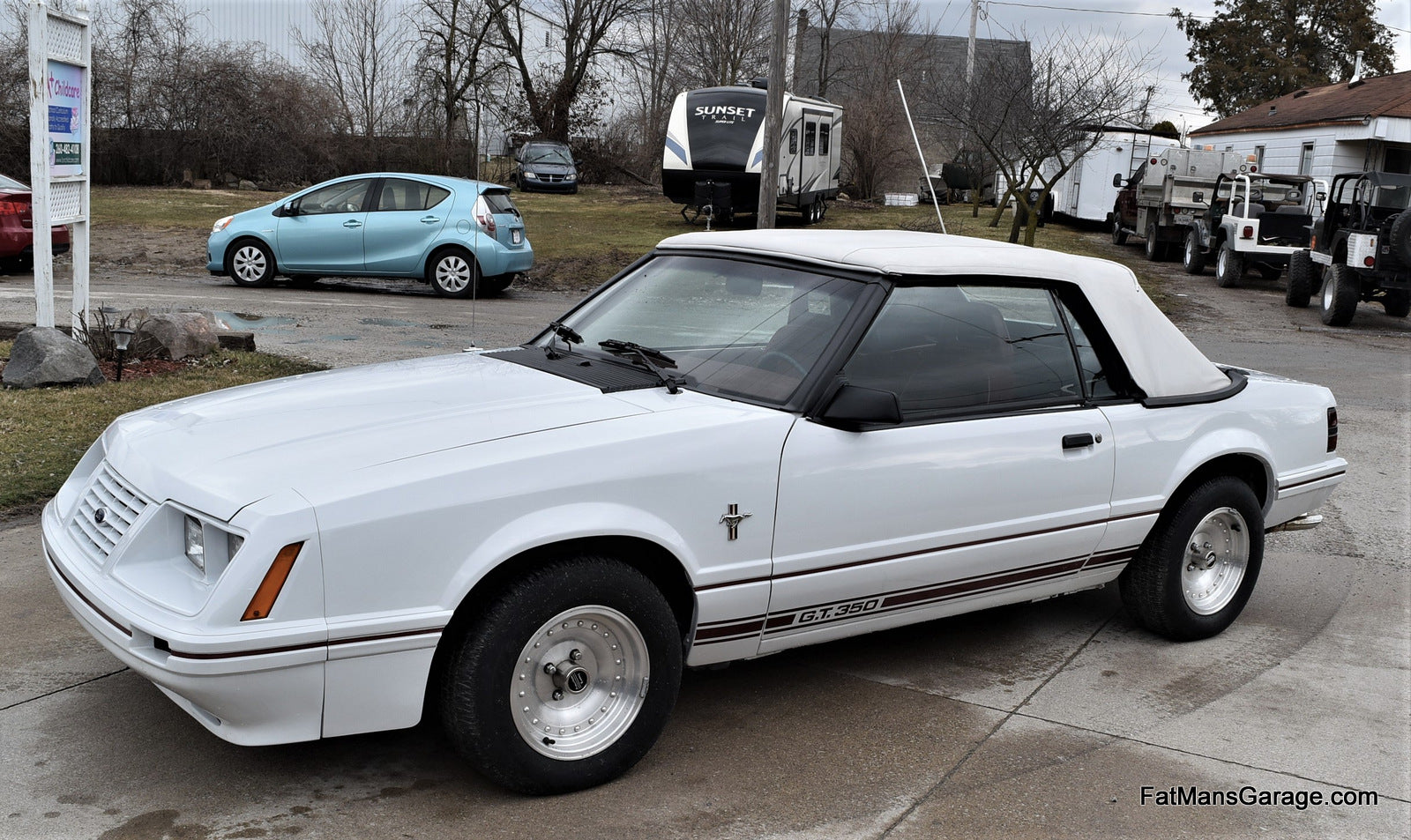 SOLD!!! 1984 Ford Mustang GT350 Convertible– FatMan's Garage, LLC