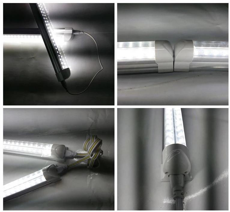 2 ft V-shaped 18 Watt LED Shop Light Lighting– FatMan's Garage, LLC