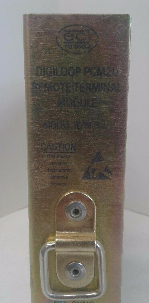 ECI Telecom Digiloop Remote Terminal Module MFG Date 1997 Model # RTM ...