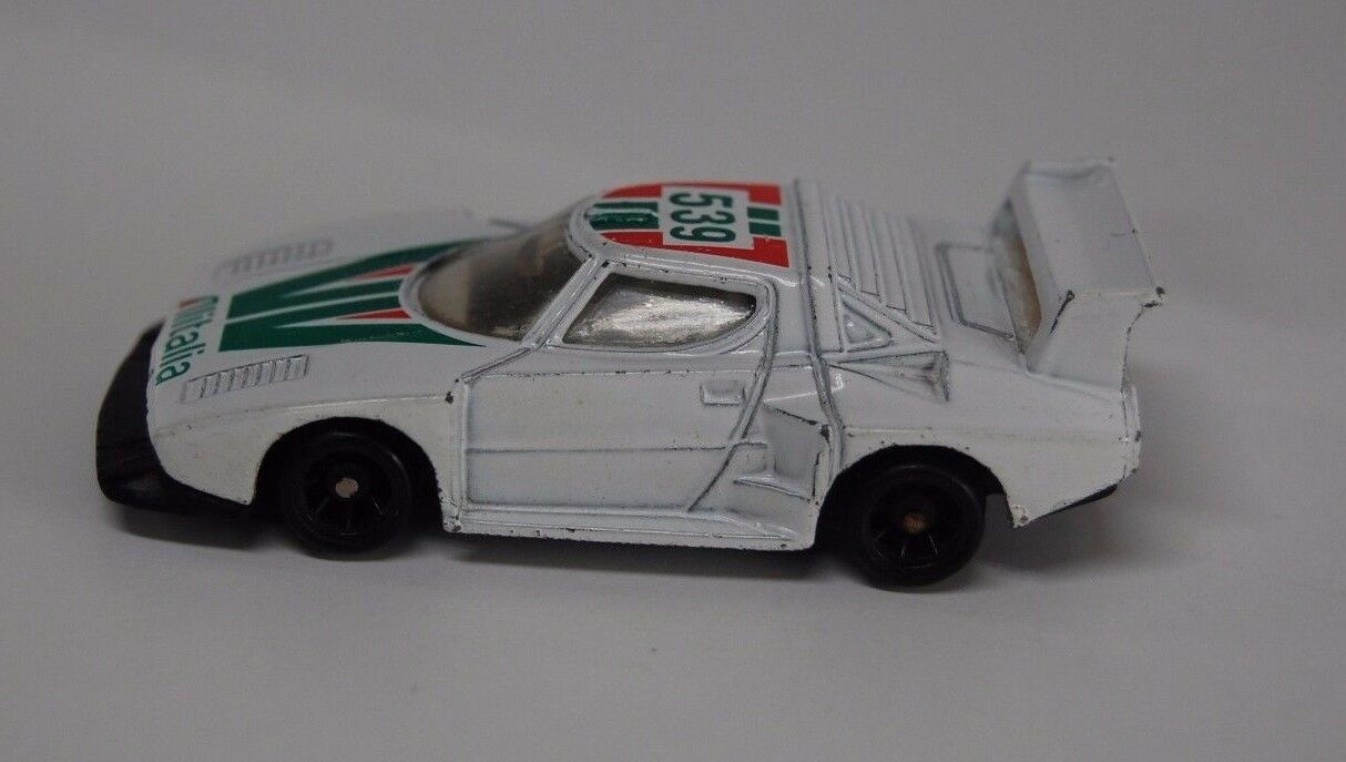 Lancia Vintage Alitalia 539 Car Red White Green Racing Car Rare– FatMan ...