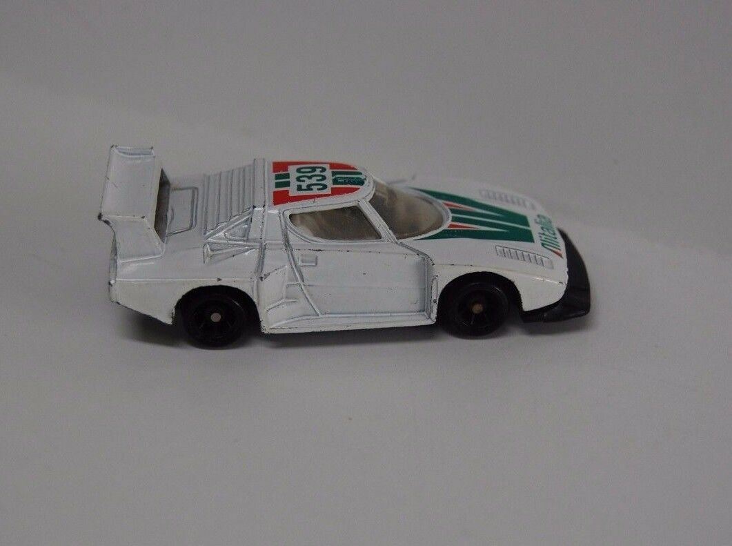 Lancia Vintage Alitalia 539 Car Red White Green Racing Car Rare– FatMan ...