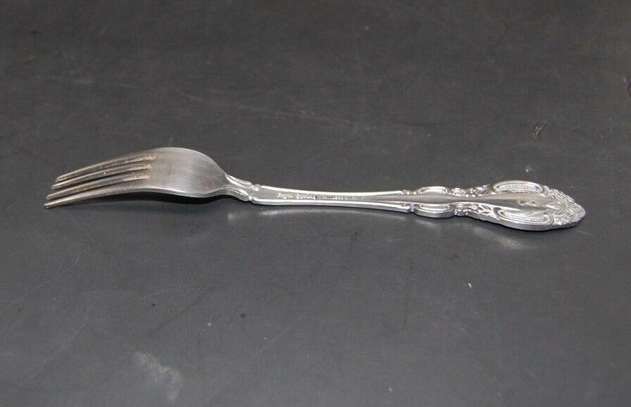 Royal Spring Salad Fork Stainless Flatware Silverware Floral Scroll Ja ...