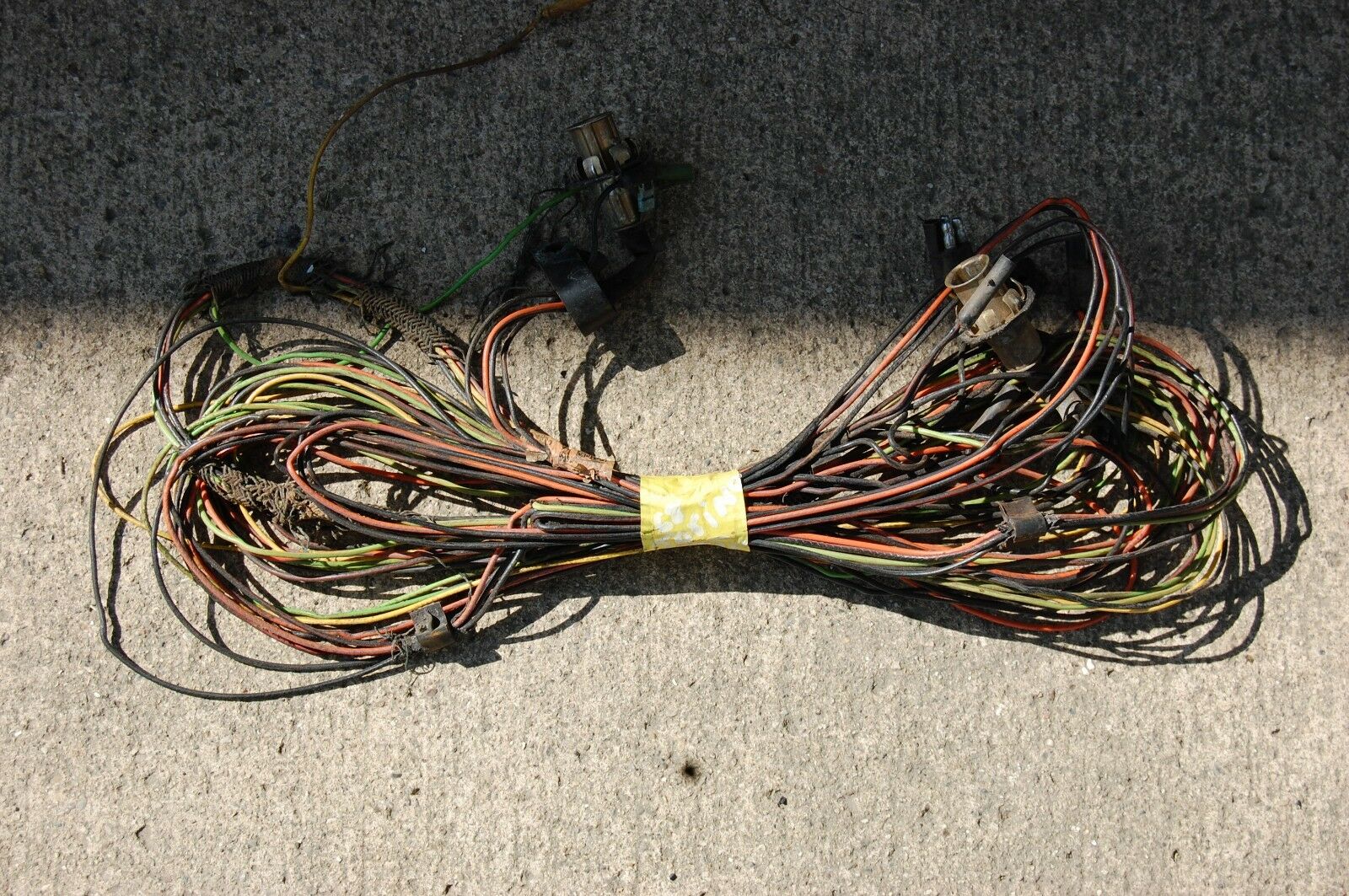1968 Ford Torino Rear Tail Light Trunk Wiring Harness 1968-69 COUGAR M ...