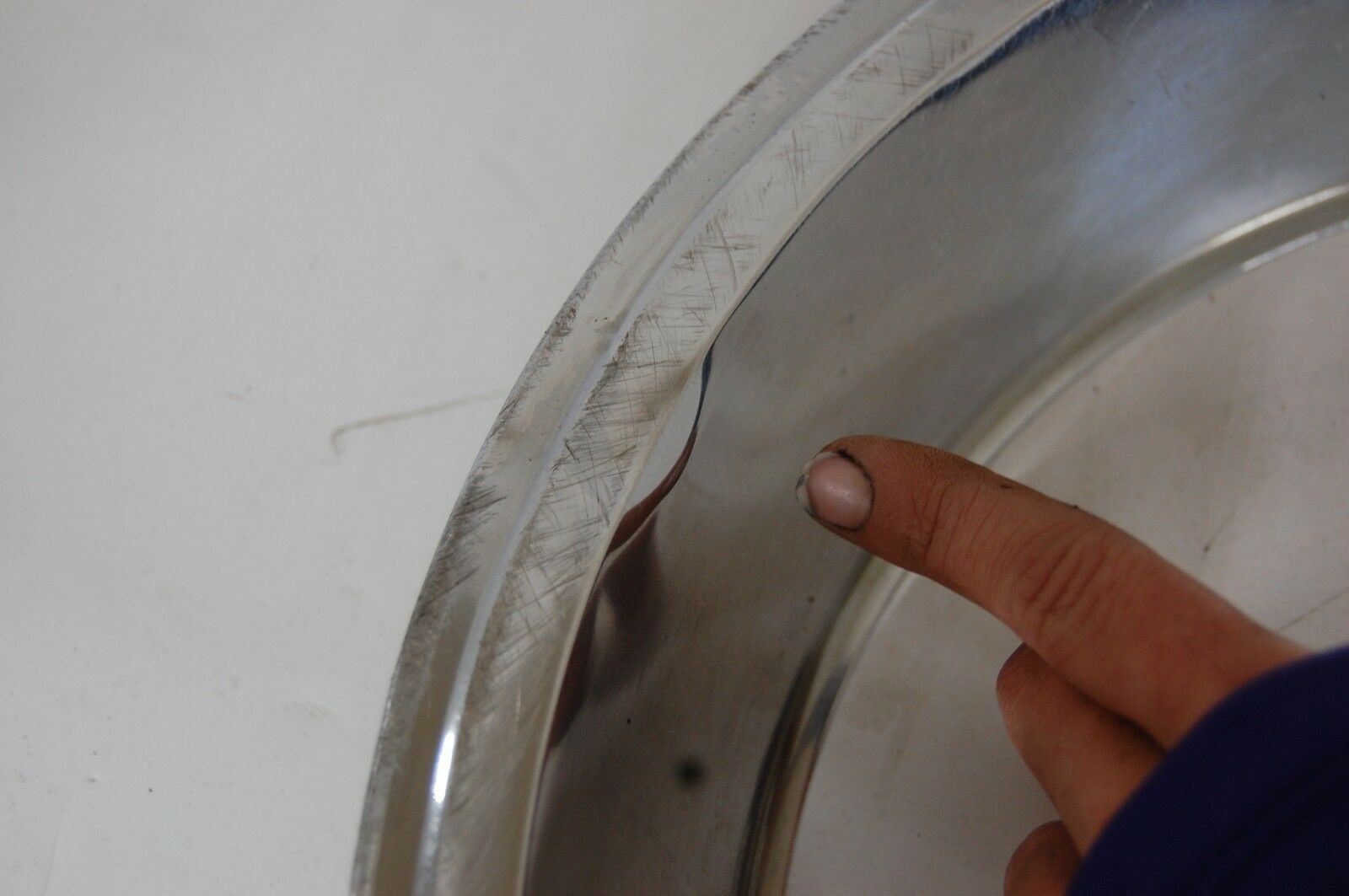 VINTAGE BEAUTY RING 15" FORD 1967 1968 1969 1970 2 1/2 " DEEP hubcap ...