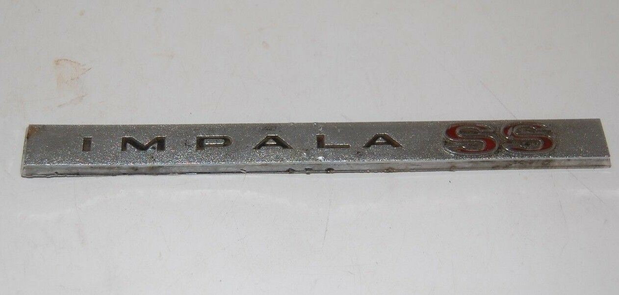 Original Vintage 1967 Chevy Impala SS Emblem Part No. 9704117– FatMan's ...