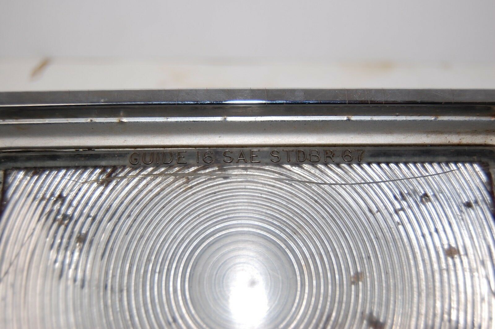 1967 CHEVY IMPALA REAR TAIL LIGHTS ASSEMBLY BEZEL TRIM LENS LEFT HOT R ...