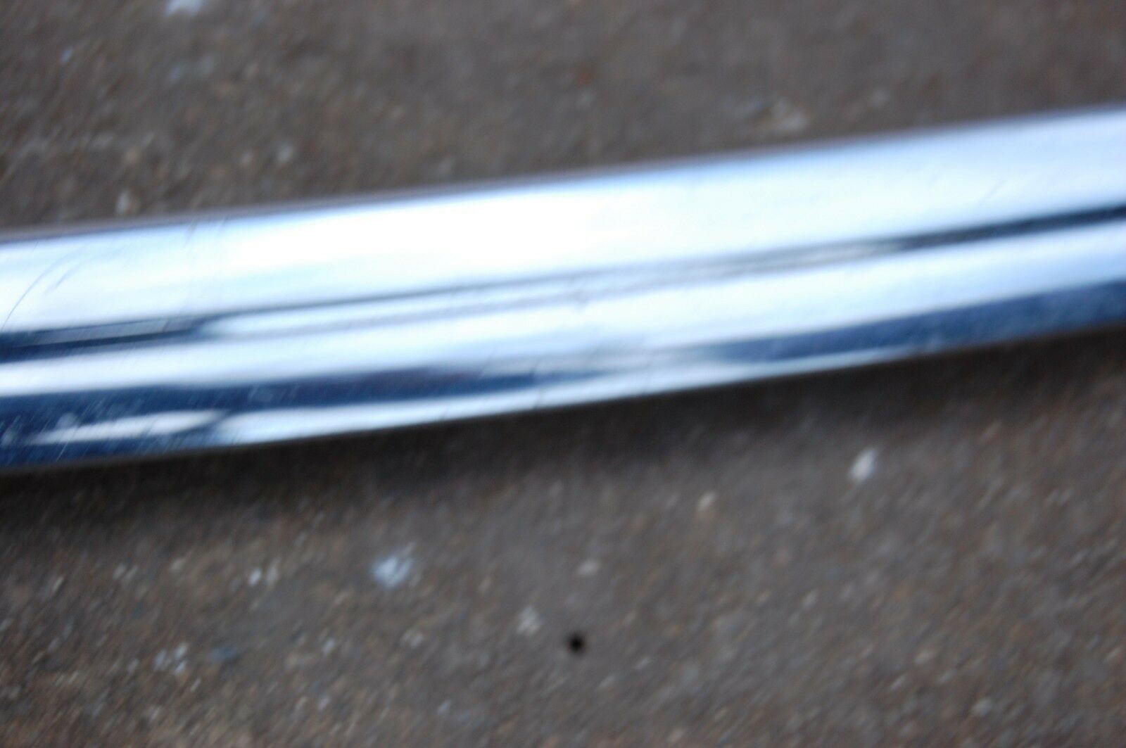 1967 IMPALA SS WINDSHIELD TRIM BOTTOM RIGHT CHROME Moldings VINTAGE PA ...