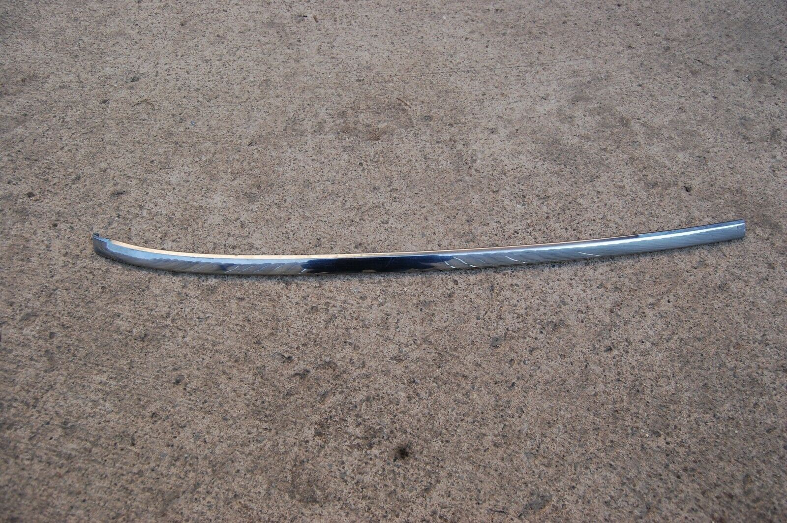 1967 IMPALA WINDSHIELD TRIM CHROME Moldings VINTAGE PART 67 BOTTOM 2 T ...