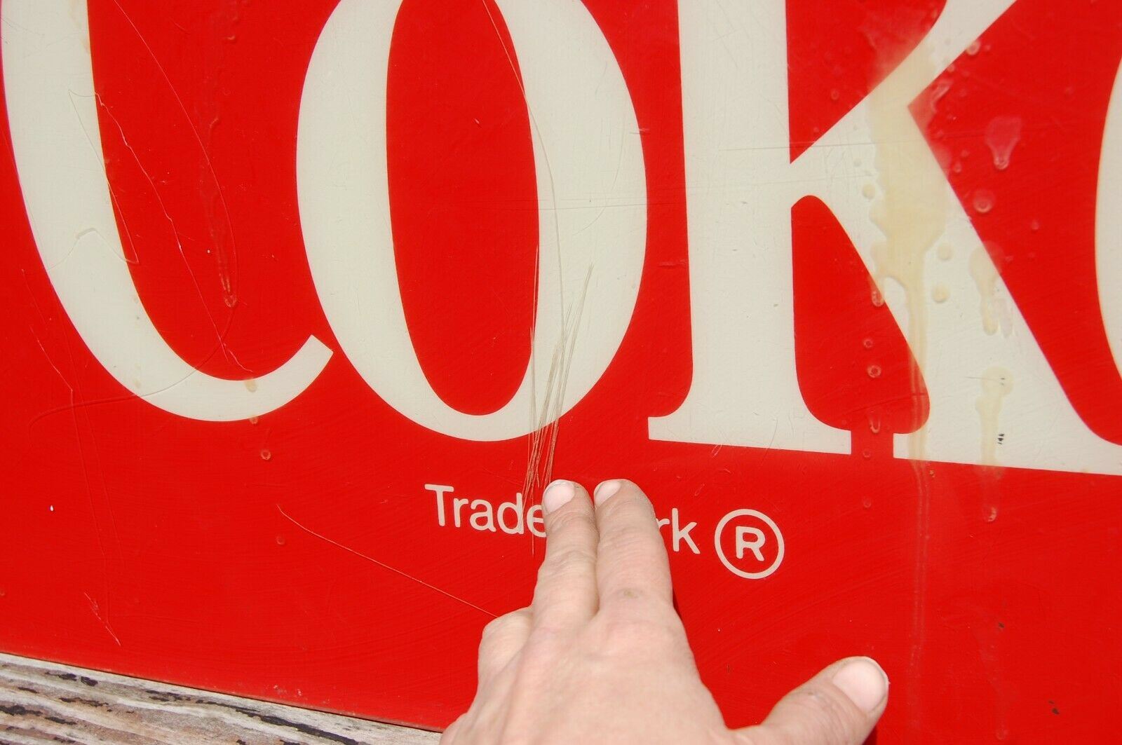 Vintage Enjoy Coke Store Sign 35" x 16" Coca Cola Advertisement– FatMan ...