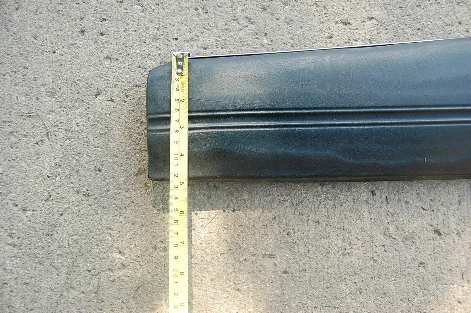 1968 1969 Dodge Charger REAR QUARTER WINDOW BOLSTER PAD PANEL RH Mopar ...