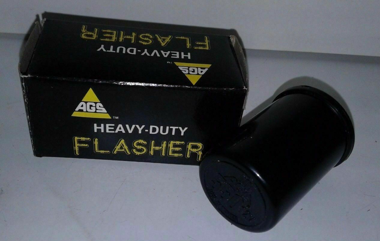 AGS Heavy Duty Flasher #550 12V 3-Terminal-Prong Turn Signal Flasher B ...